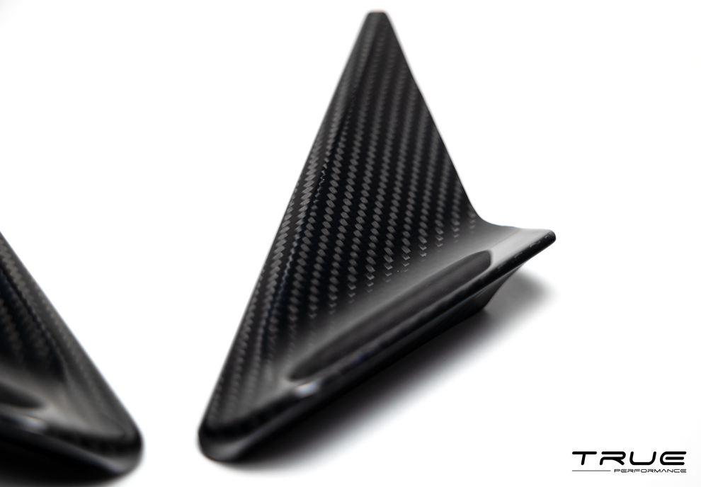 True Performance Carbon Fiber Wind Deflectors (992, 991, 991.2, 718, 9 ...